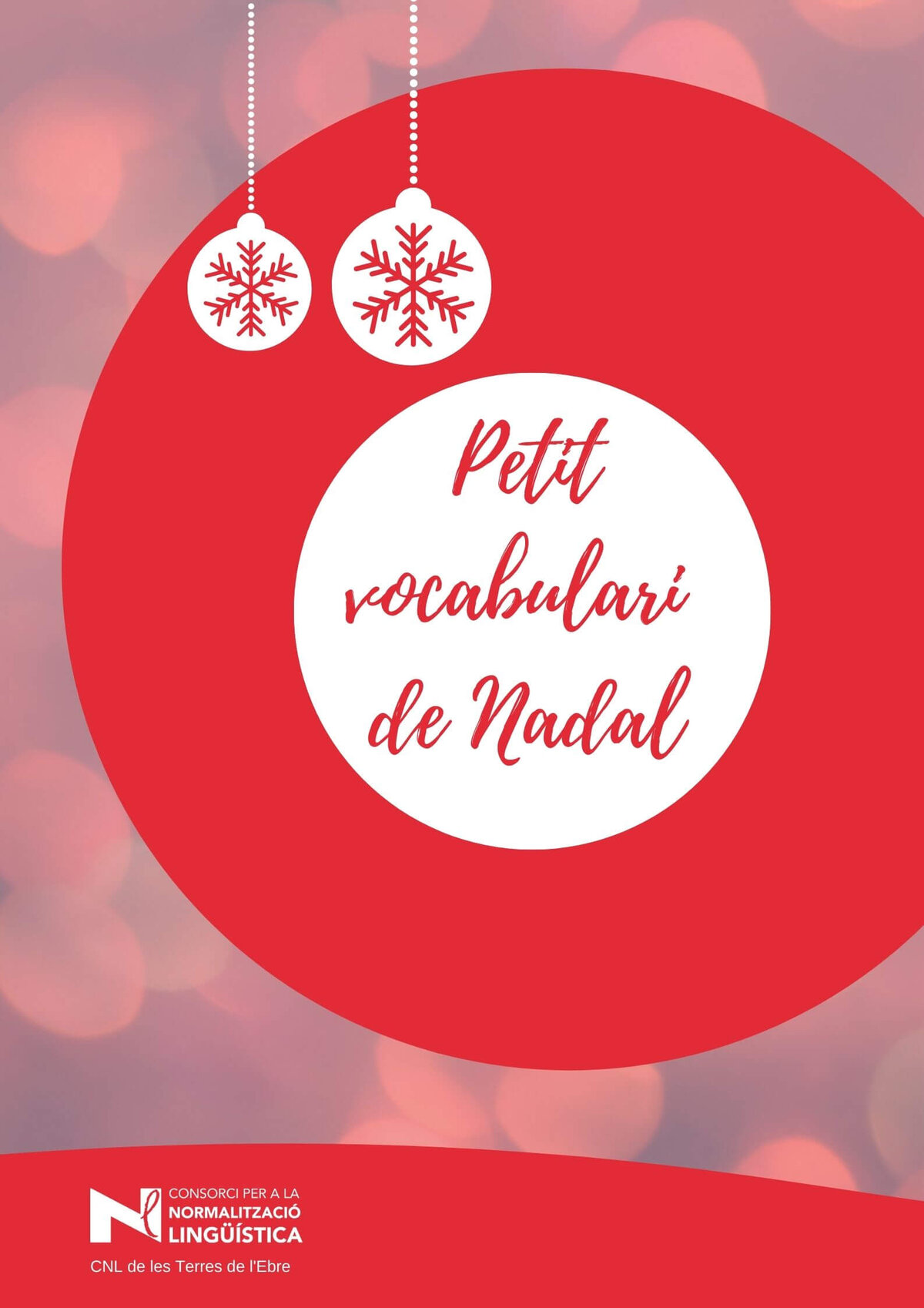 El CNL de les Terres de l'Ebre elabora un petit vocabulari de Nadal ...