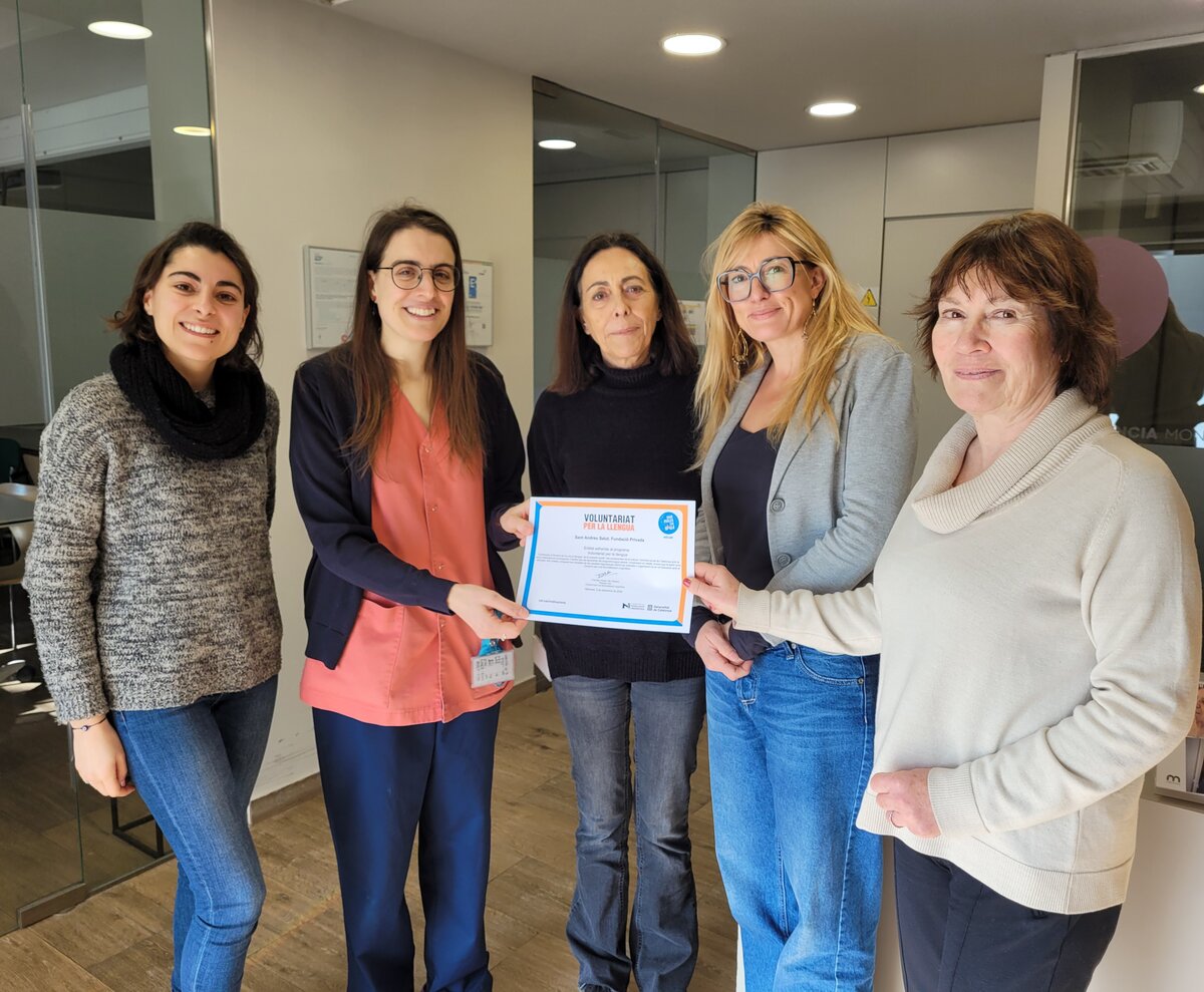 La Fundació Sant Andreu Salut s'adhereix al Voluntariat per la llengua | L'estat actual de la ...