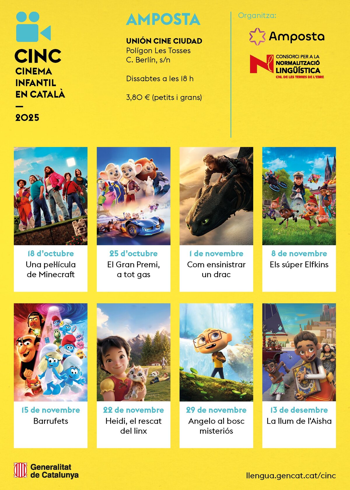 CINC a Amposta, projecció d''Angelo al bosc misteriós' | Activitats al ...