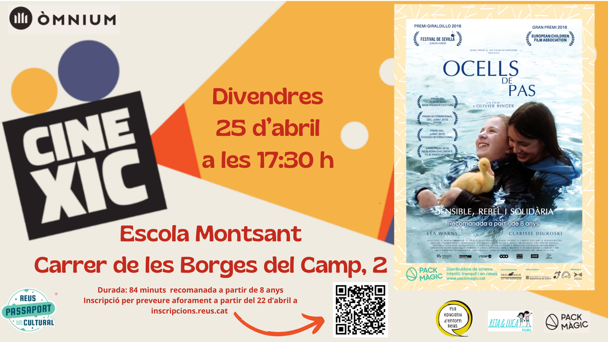 CineXic: Ocells de pas | Activitats al territori | Consorci per a la Normalització Lingüística ...