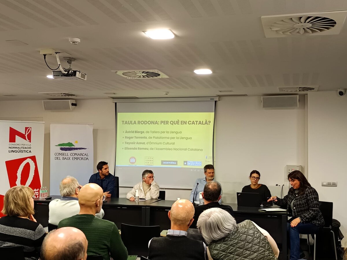 El Servei Comarcal de Català del Baix Empordà organitza un debat sobre el Pacte Nacional per la ...
