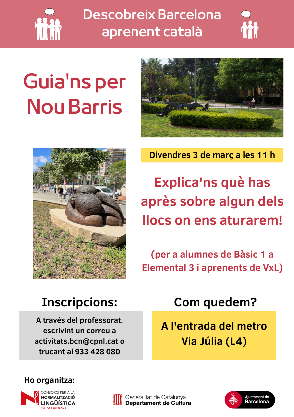 Guia'ns per Nou Barris | Agenda | CNL de Barcelona | Xarxa territorial ...