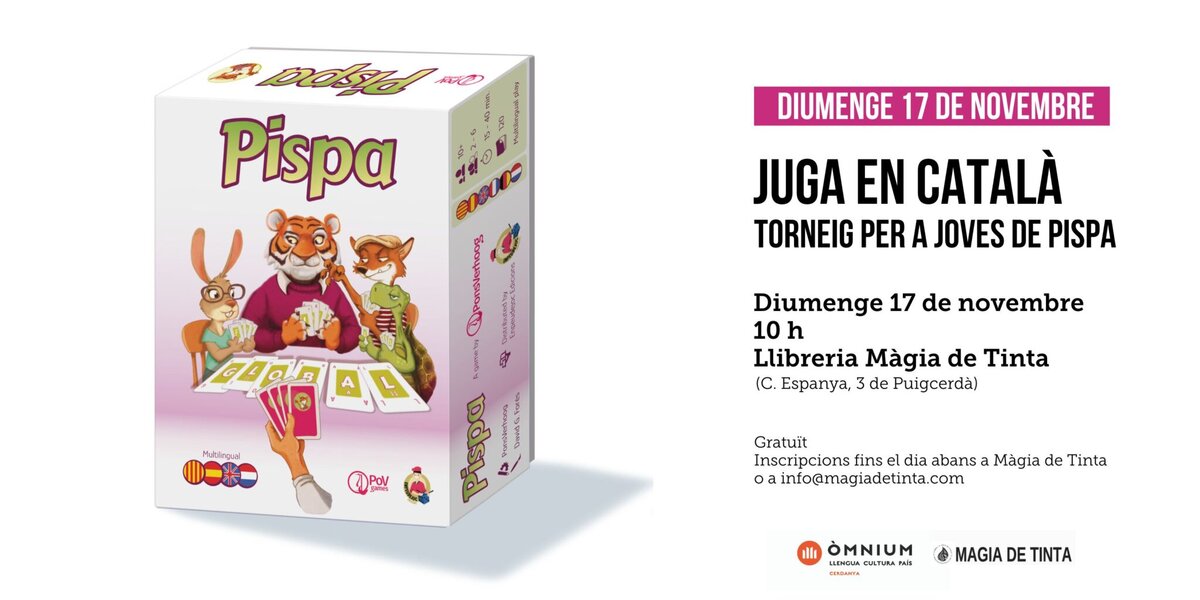 Torneig per a joves en català del joc Pispa | Agenda | CNL Montserrat ...