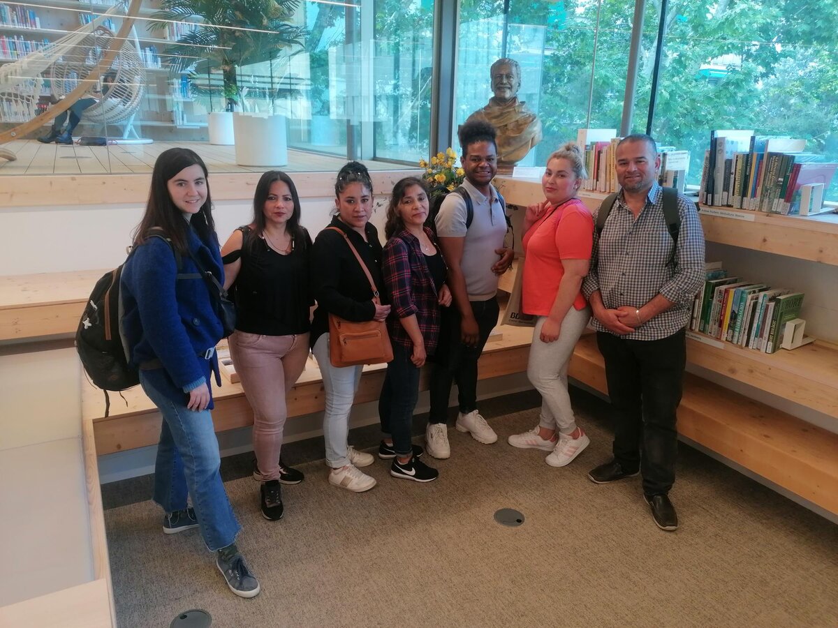 Visitem la biblioteca Gabriel García Márquez | Notícies | CNL de Barcelona | Xarxa territorial ...